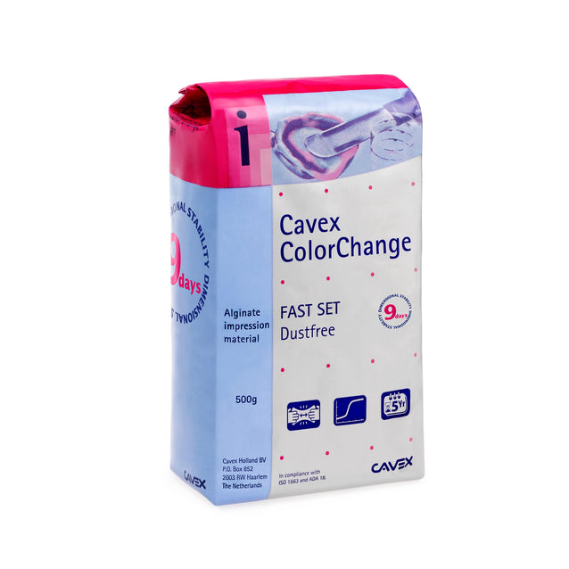Cavex Color Change Alginate Fast Set 500g